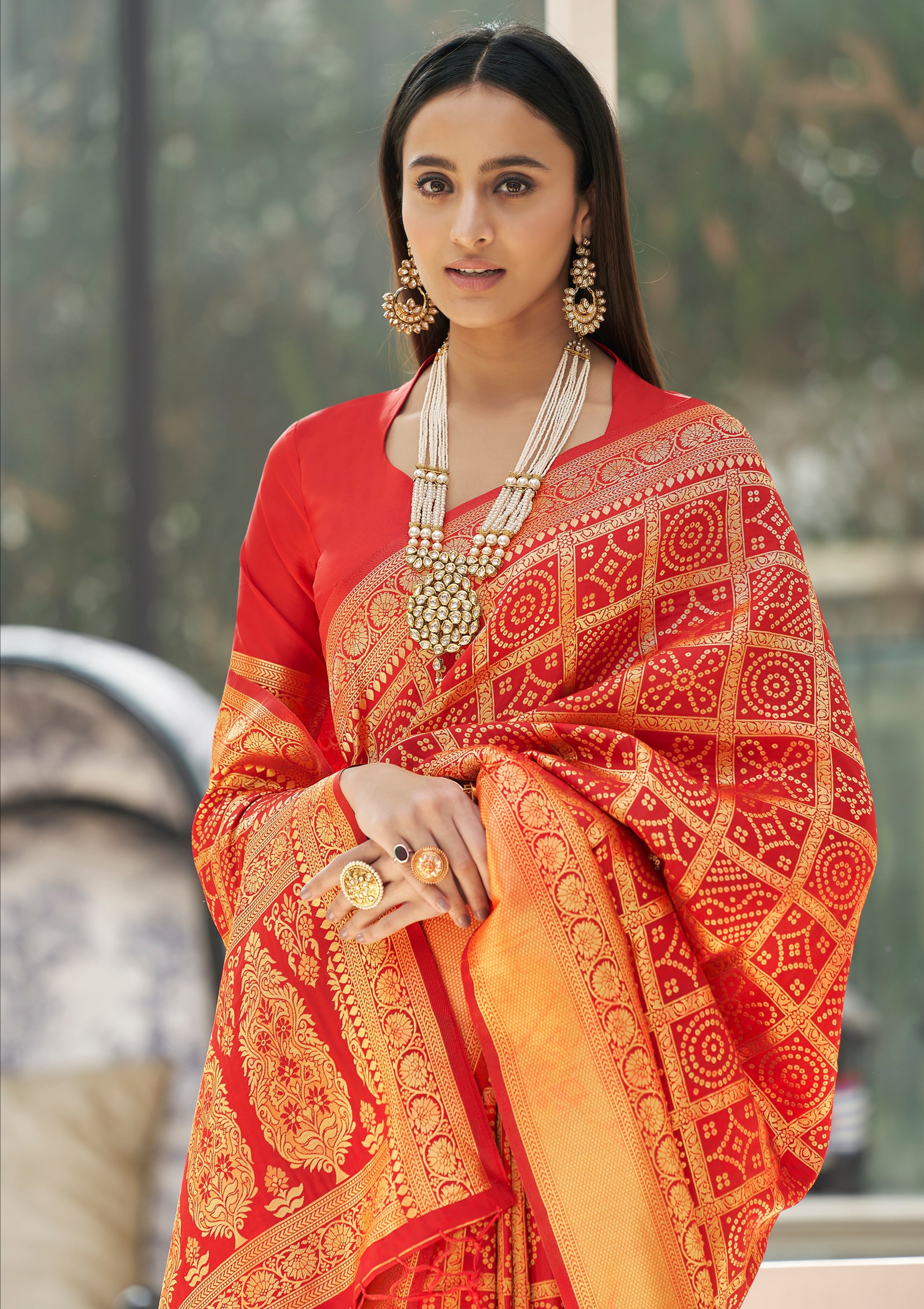 Bandhej Sarees – Sunasa