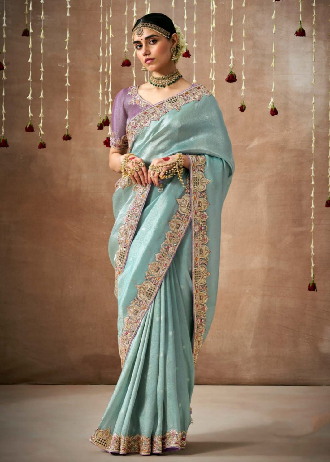 Tissue Sarees Online Shopping – Sunasa